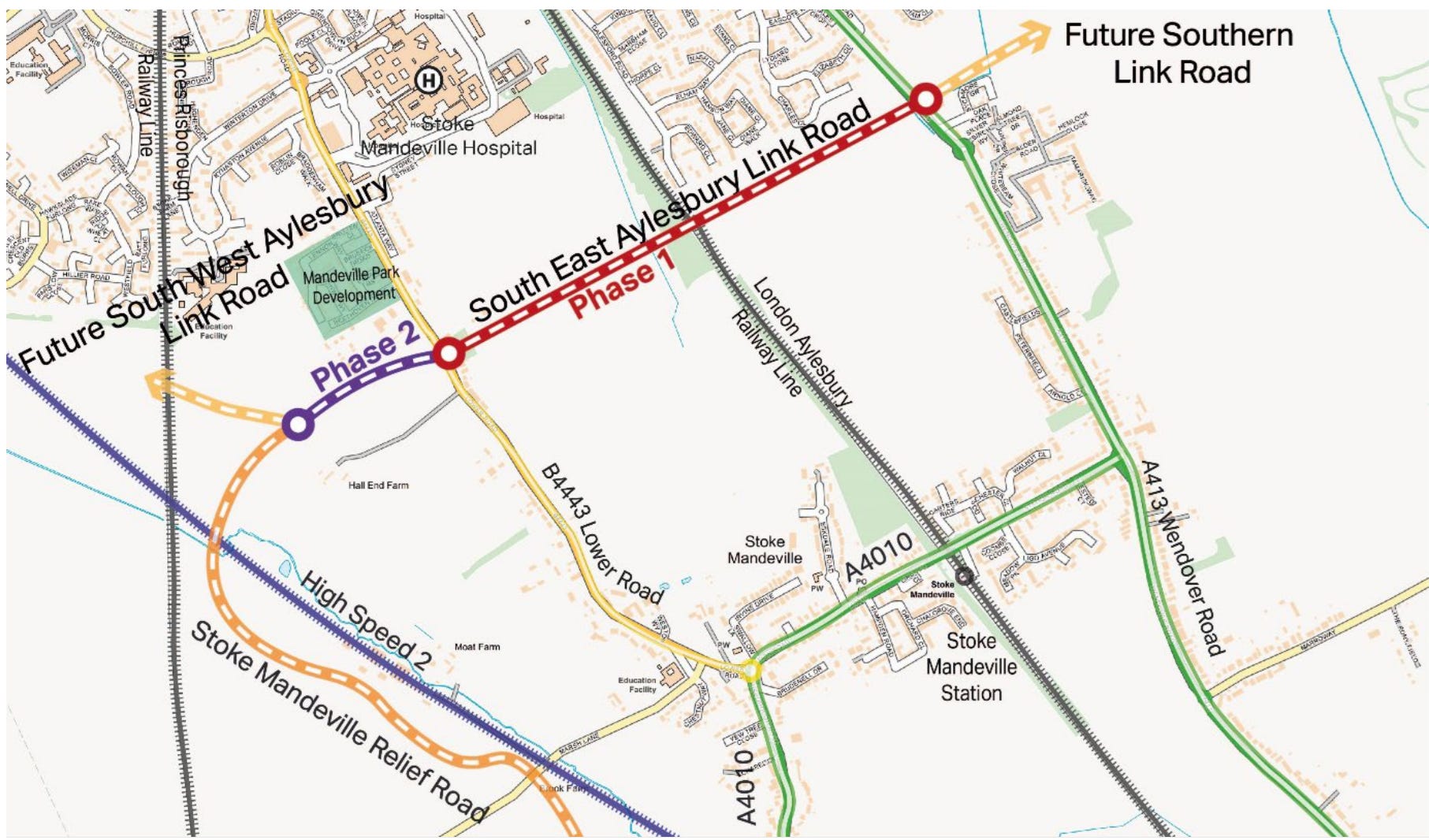 Hampden Fields - Road Layout and Link Roads