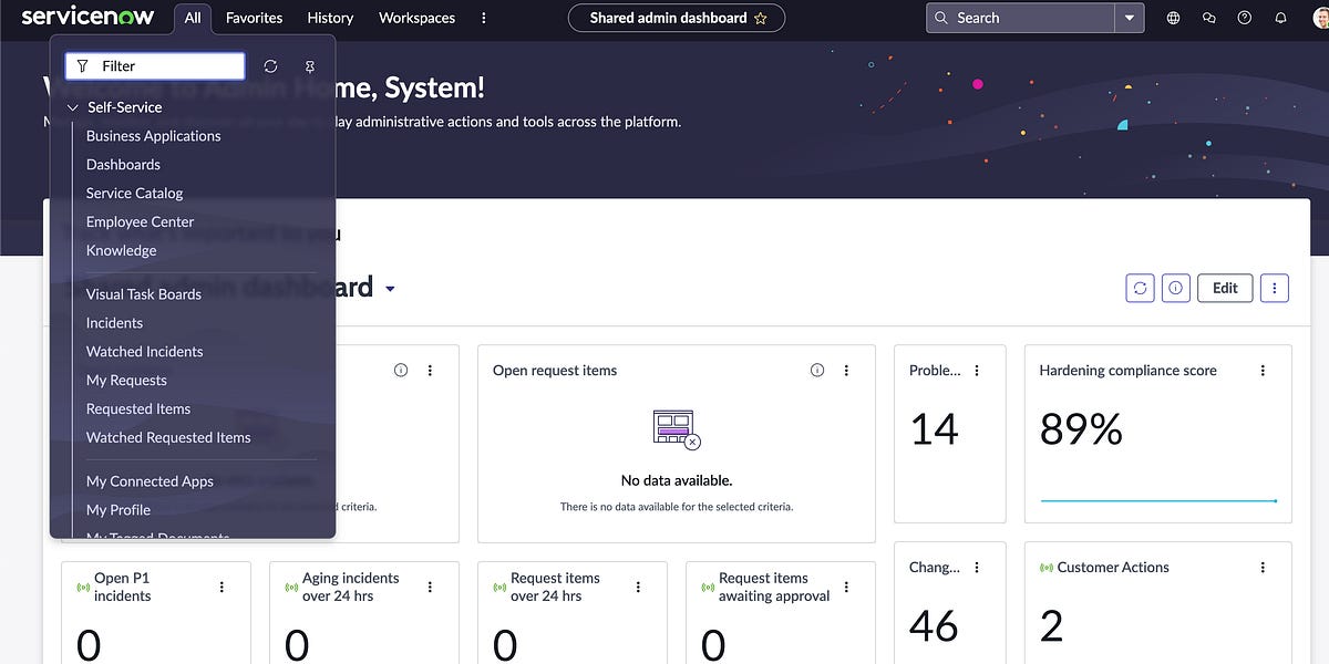 THE SERVICENOW INTERFACE - by Saaniya Chugh