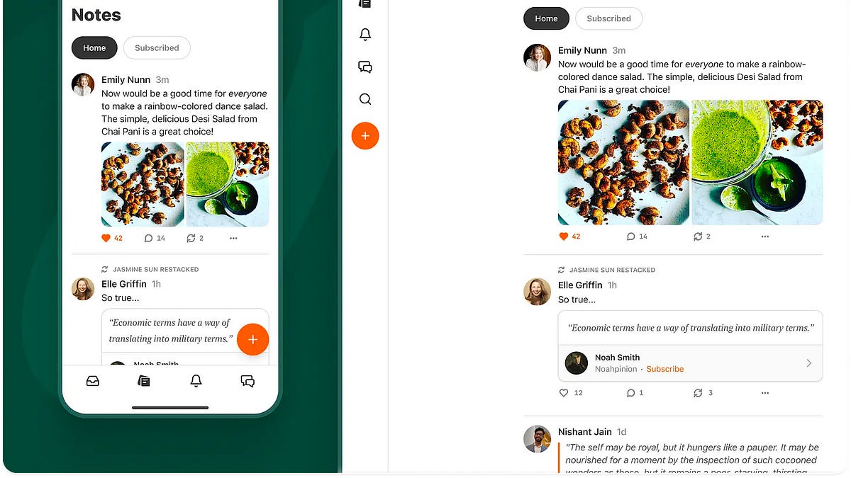 How to embed notes and chat threads in Substack posts