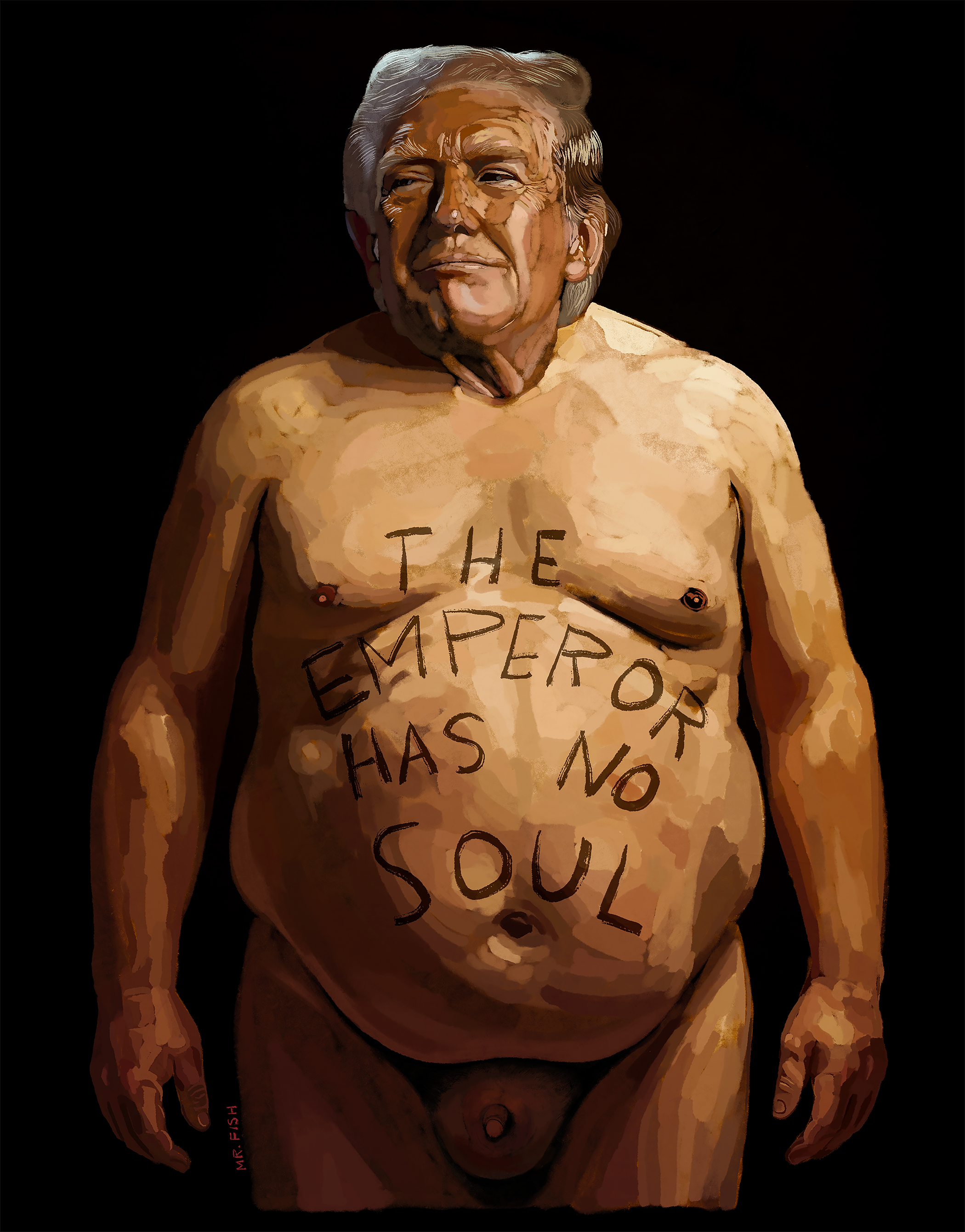 I Can't Look - by Mr. Fish - THE INDEPENDENT INK