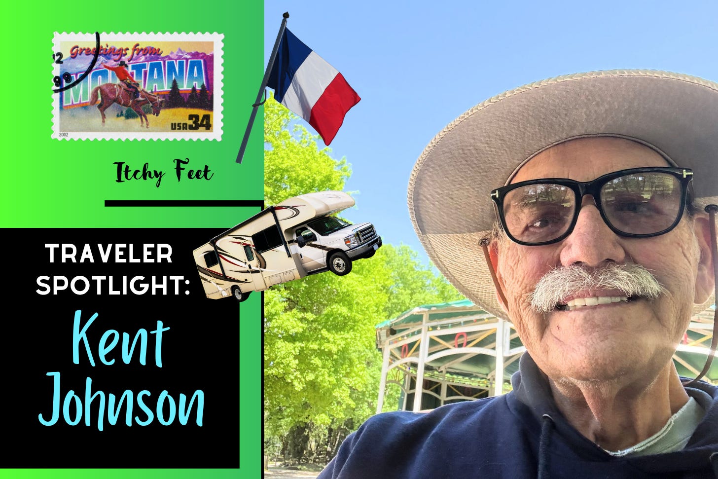 🌍 Traveler Spotlight #7: Kent Johnson - by Daniel Catena