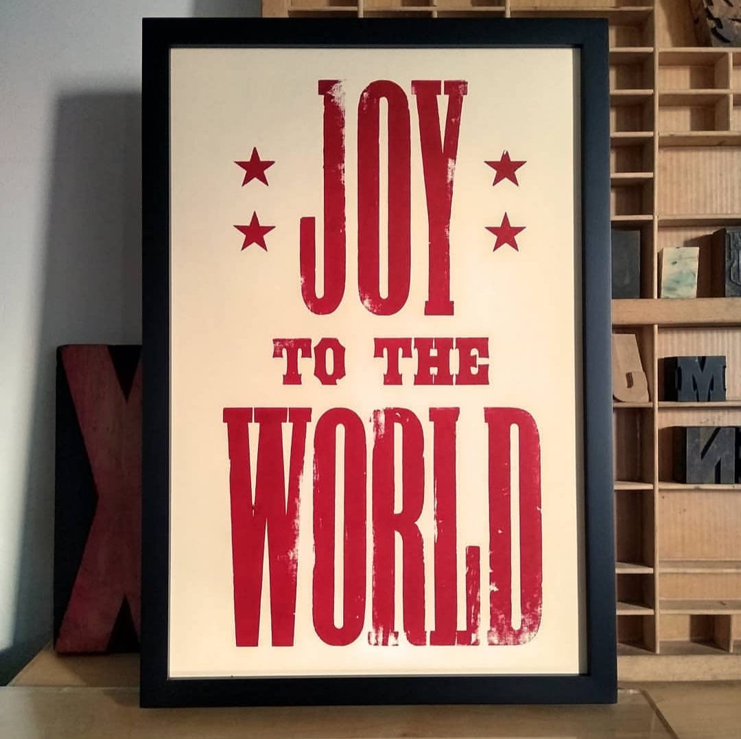 Daniel Letterpress Designer (@hoosiertypeco): "🎁 These are some of my ...