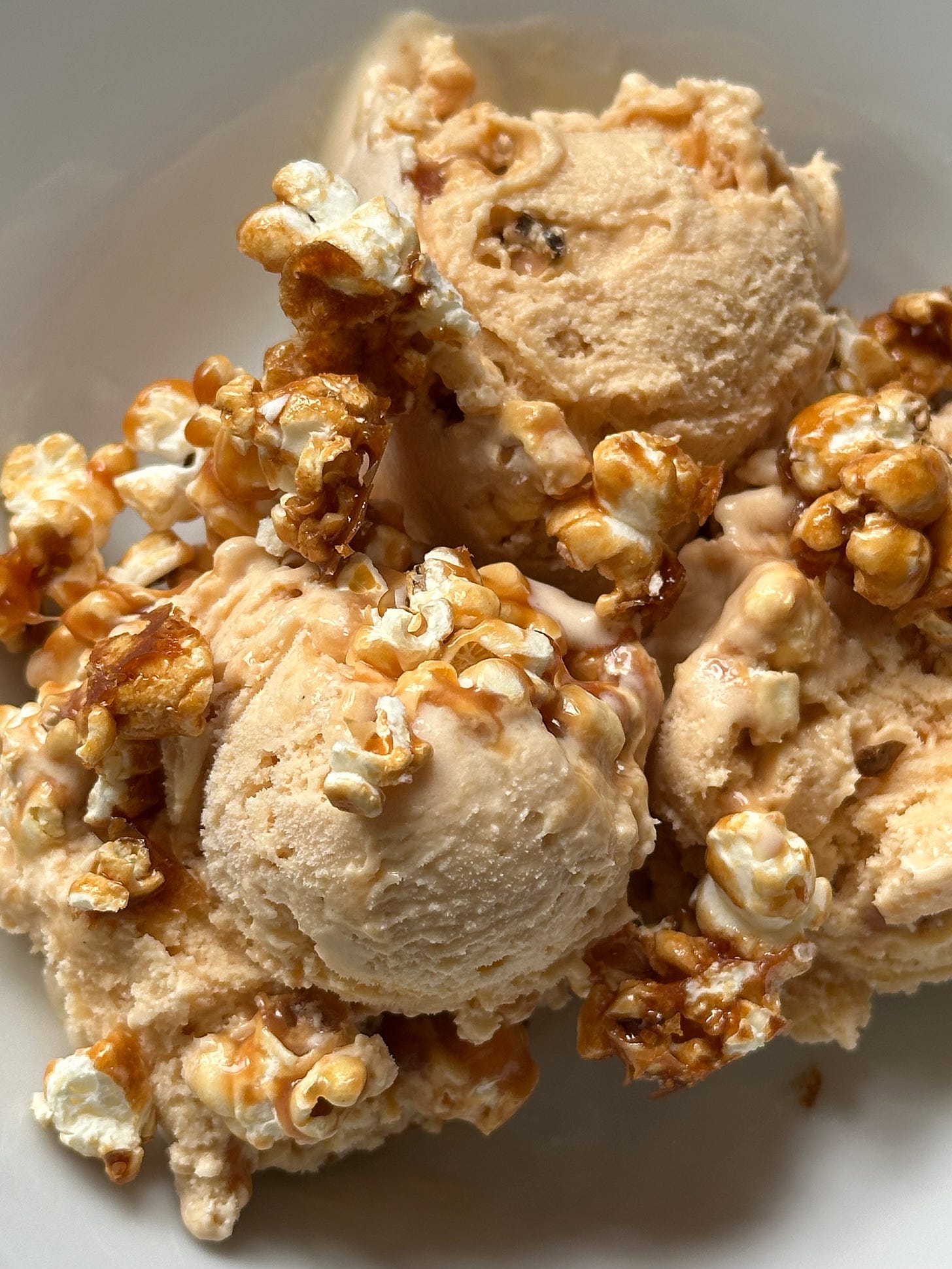 FOTW: Salted Caramel Popcorn Ice Cream - by Laila Mirza