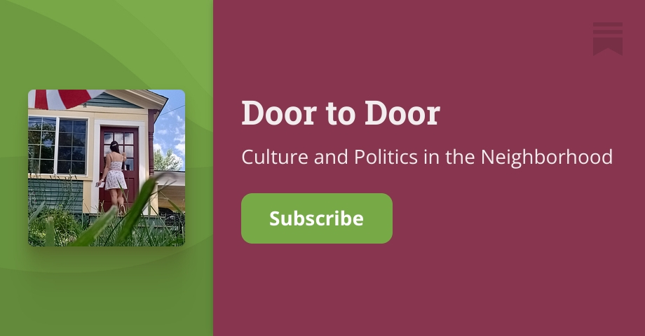 Door to Door | Christina Ariadne | Substack