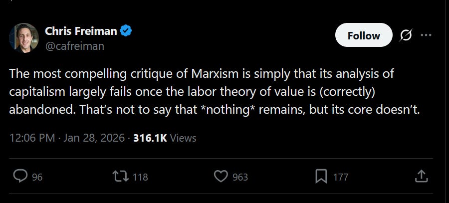 The True Meaning Behind Karl Marx's Theory of Value: Entering the Matrix