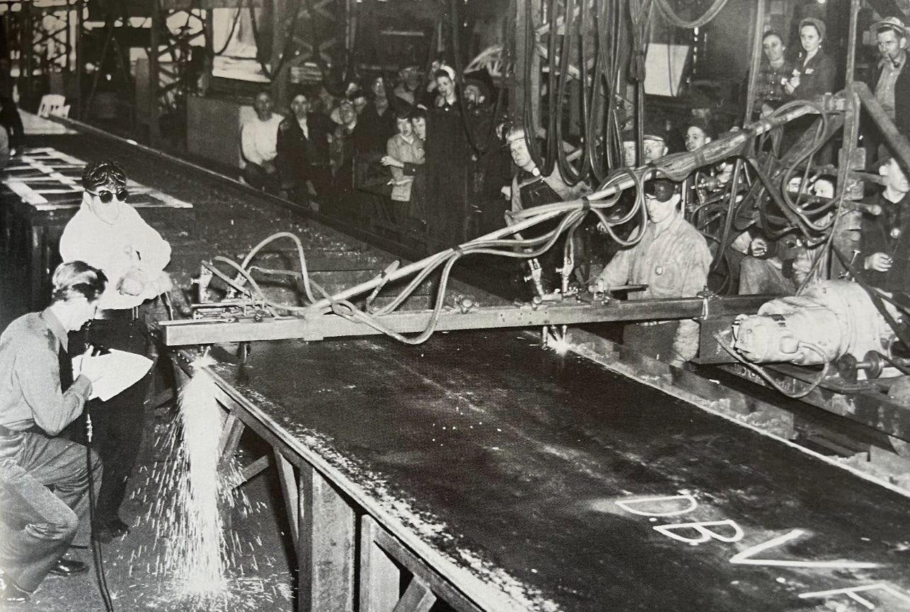 How the US Built 5,000 Ships in WWII - by Brian Potter