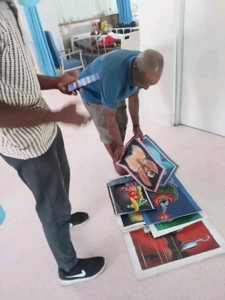 A father’s love at Angau General Hospital - by MAGNAM TARA