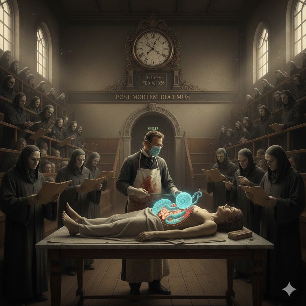 Post-Mortem Theatre - by Jeff - JoT