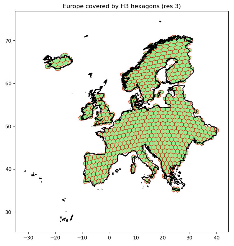 Mapping Population Density with ASCII Art - Minimal Map Using Python
