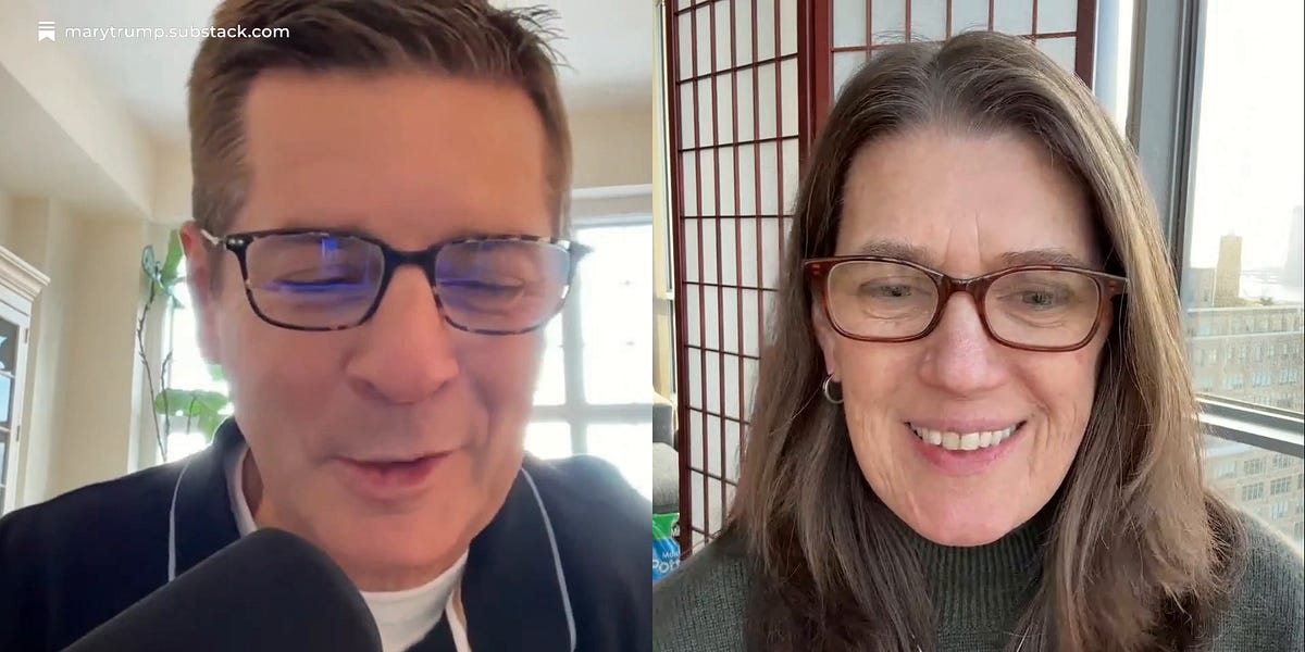 Mary Trump and Dean Obeidallah on Donald, Davos and Dementia! Part 2