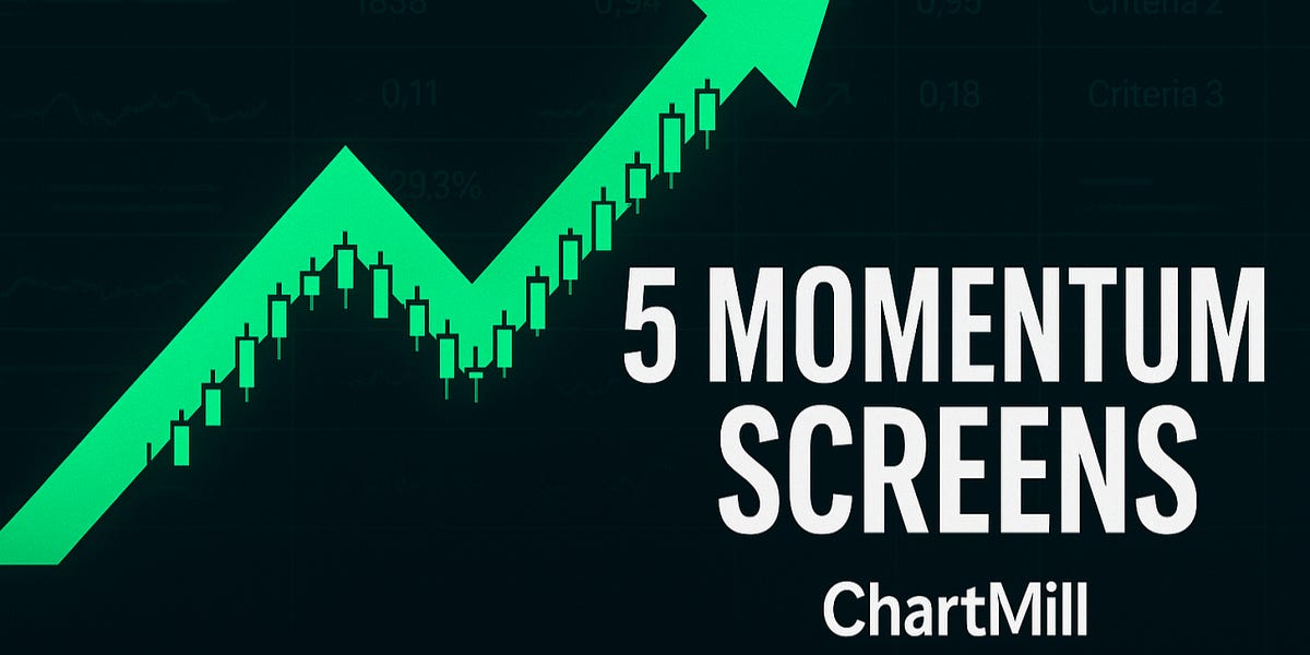 5 Simple Momentum Screens You Can Use in ChartMill (2025 Edition)