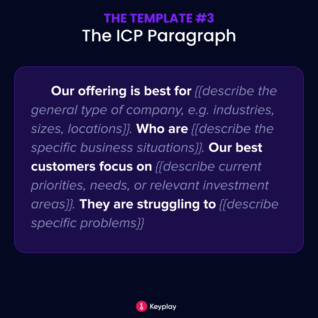 3 proven ICP definition templates - by Adam Schoenfeld