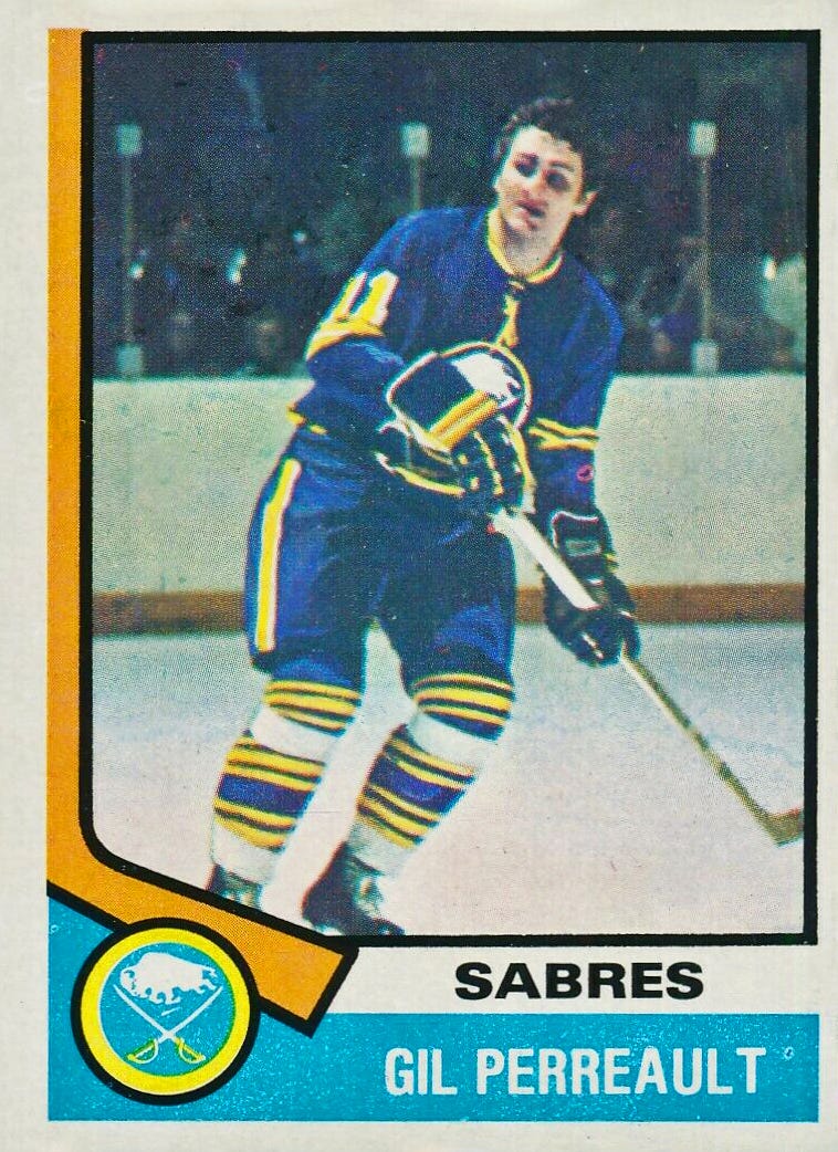 Gilbert Perreault's Big 1974-75 Opening Night Against The Bruins