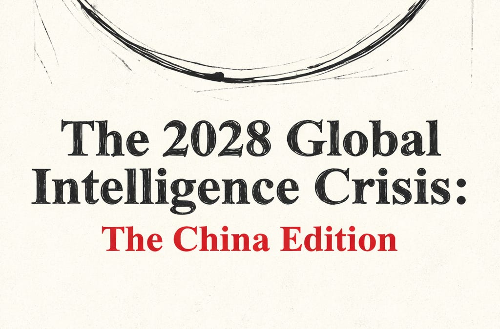 THE 2028 CHINESE INTELLIGENCE CRISIS
