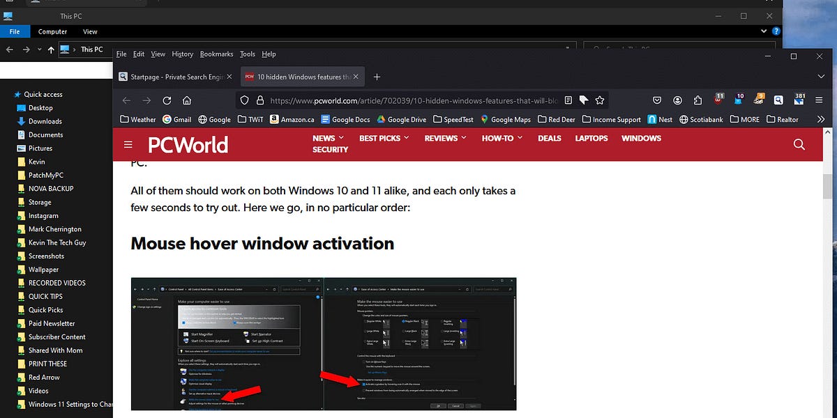 Quick Tip: Activate a Window Simply by Moving Your Mouse Cursor Over it ...