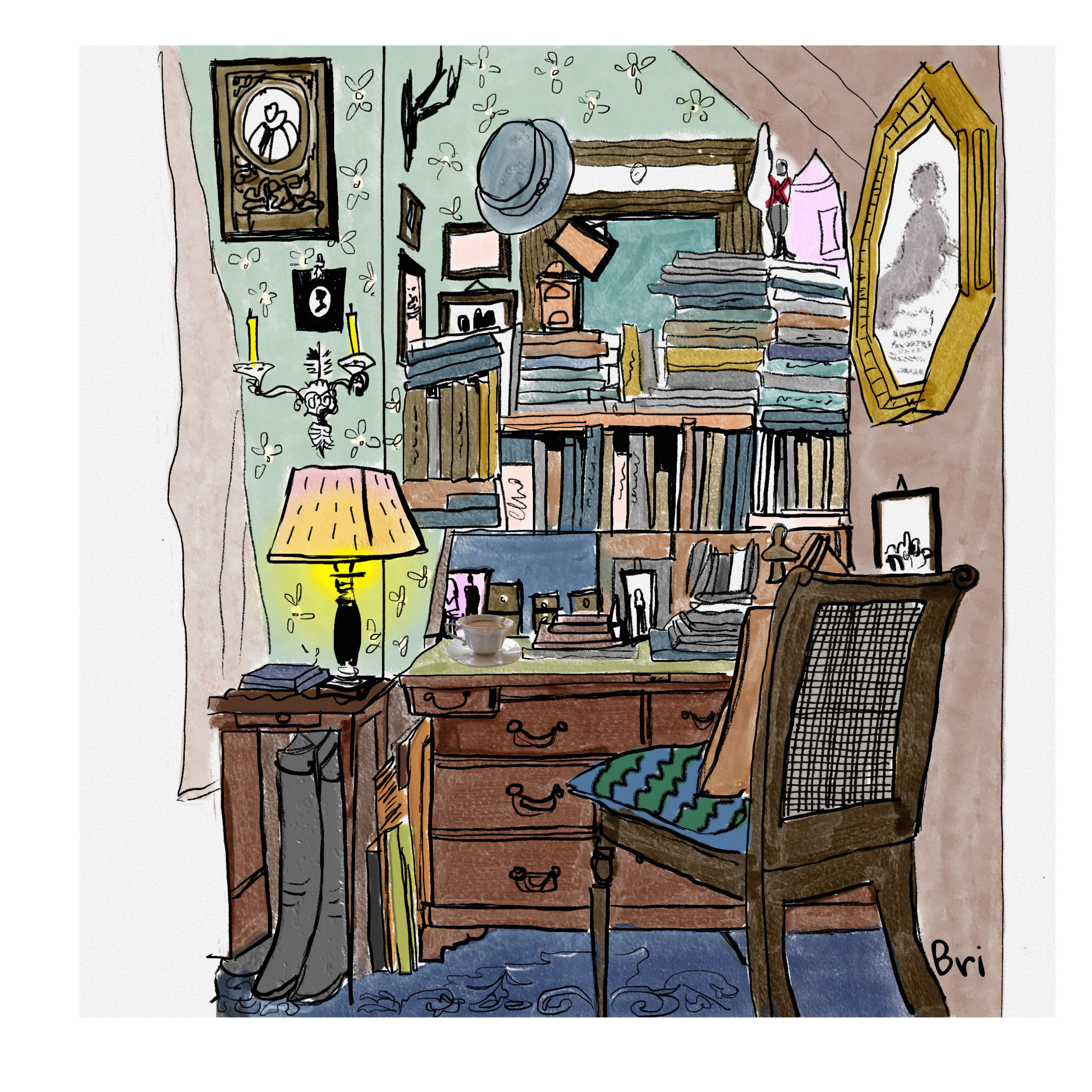 Reading room - by The Wandering Pixie - Bri’s Substack