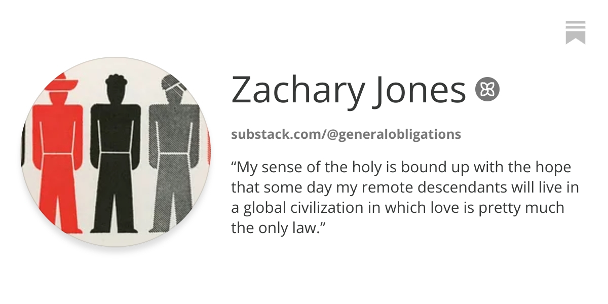 Zachary Jones | Substack