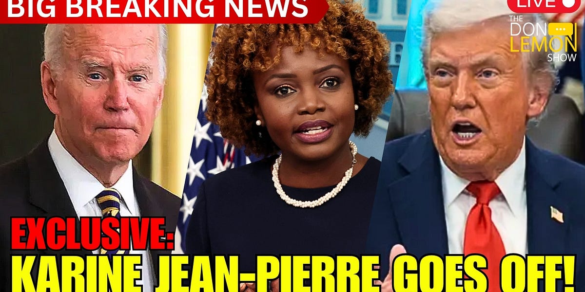 HOT TOPICS | Karine Jean-Pierre UNFILTERED on Biden, Trump & Leaving ...