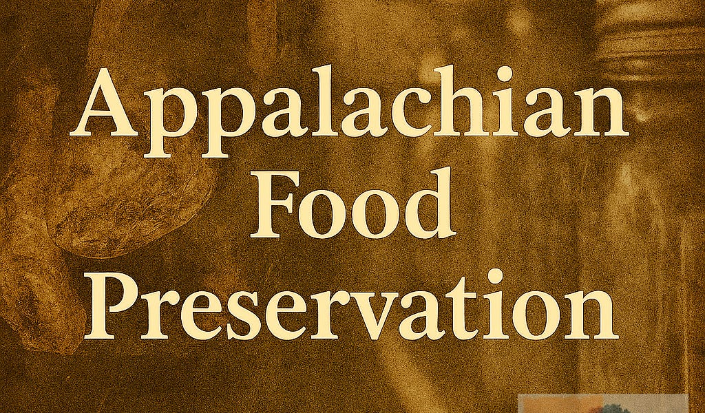 Appalachian food preservation
