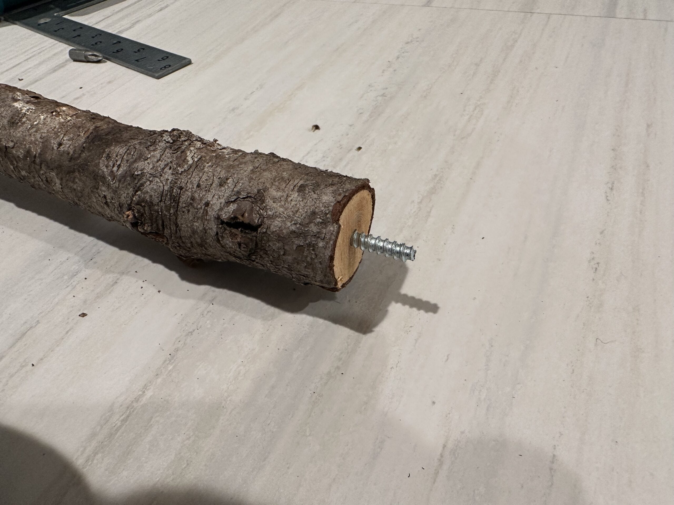 How I made “perch trees” for our aviaries