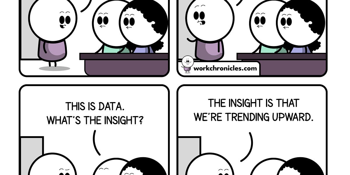 (comic) Data vs Insight - Work Chronicles