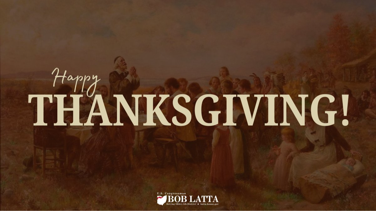 Thanksgiving Greeting from Members of Congress
