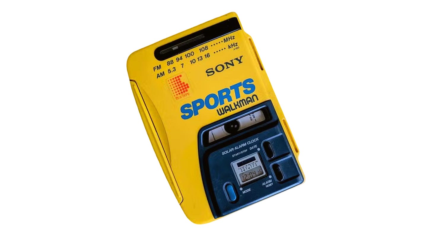 Sony Sports Walkman: A Visual History (1983–2001)