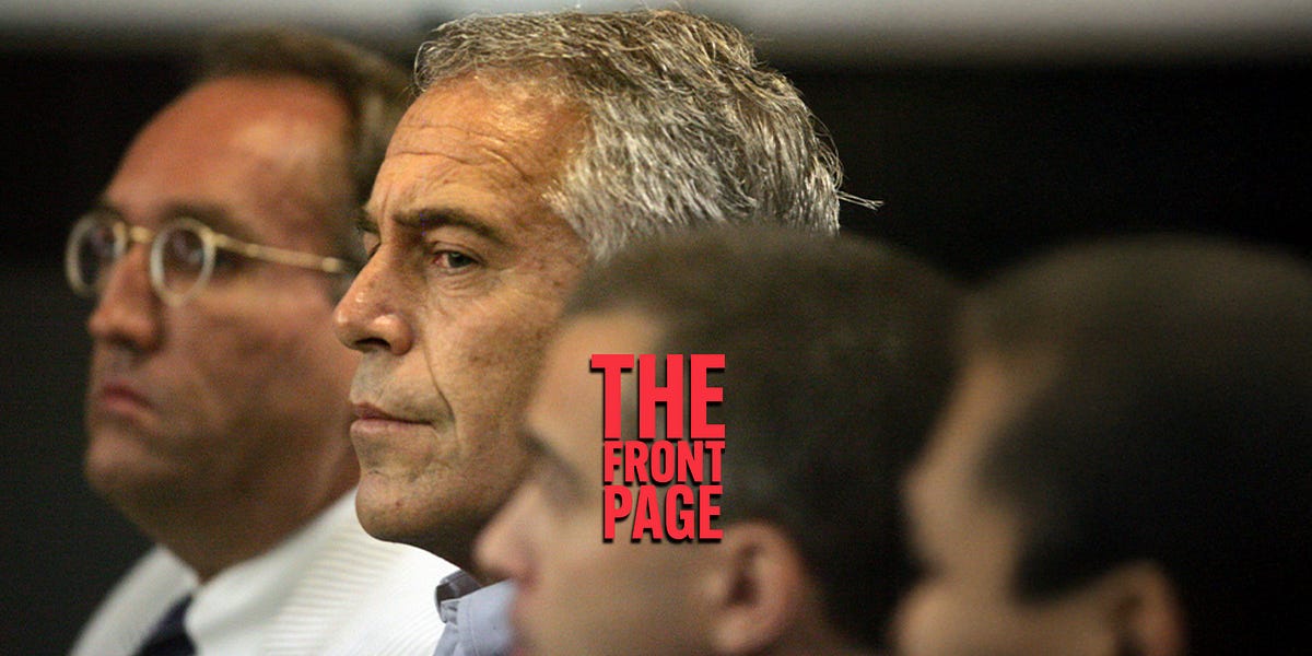 Comments - What the Jeffrey Epstein Fight Is Really About. Plus.