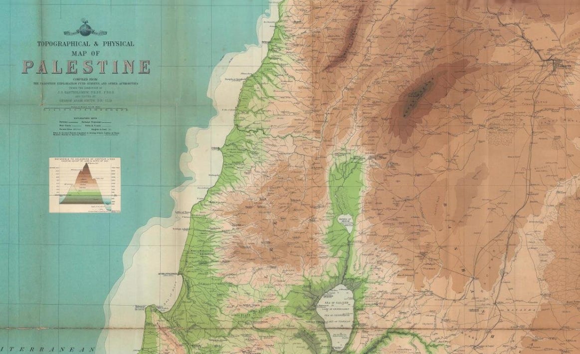 Los colores de un mapa físico - by Miguel García Álvarez