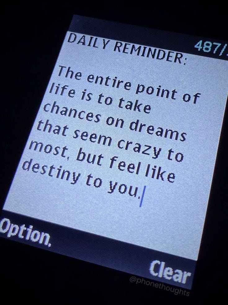 why being realistic is a scam - by Danielle Wills