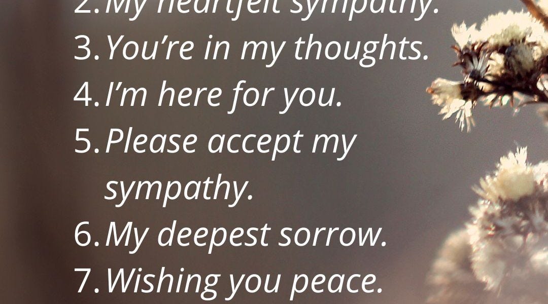 15 Other Ways to Say “Condolence” (With Examples)