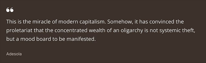 Onahi (@onahi1): "most people defending the rich, think they’ll one day ...