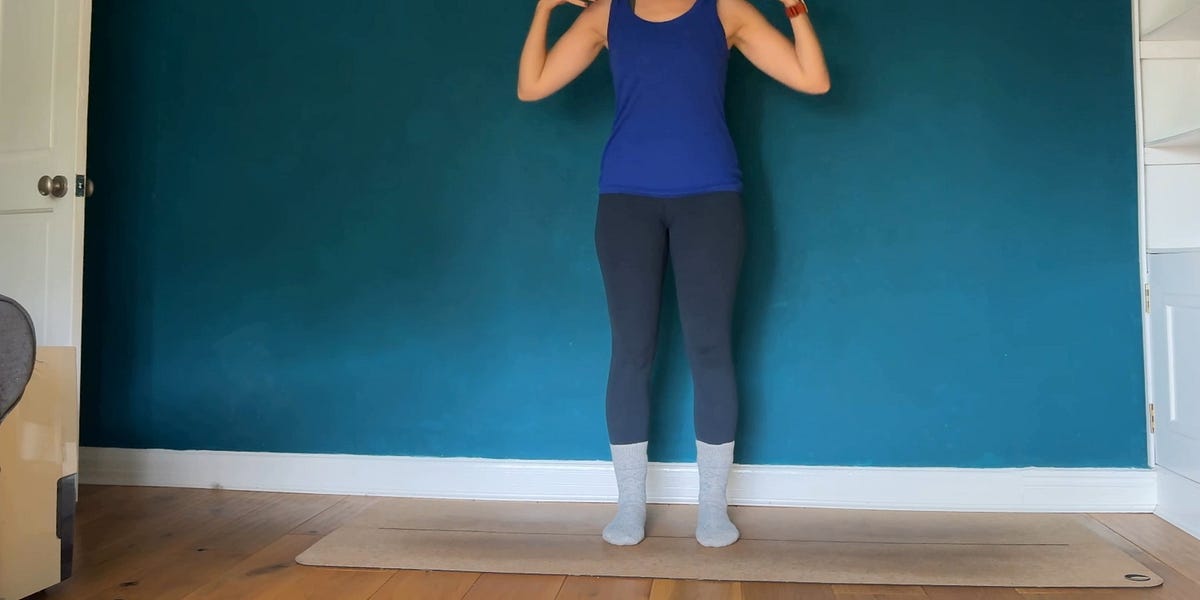 Shoulder and Upper Back Stretch for your Tea Break