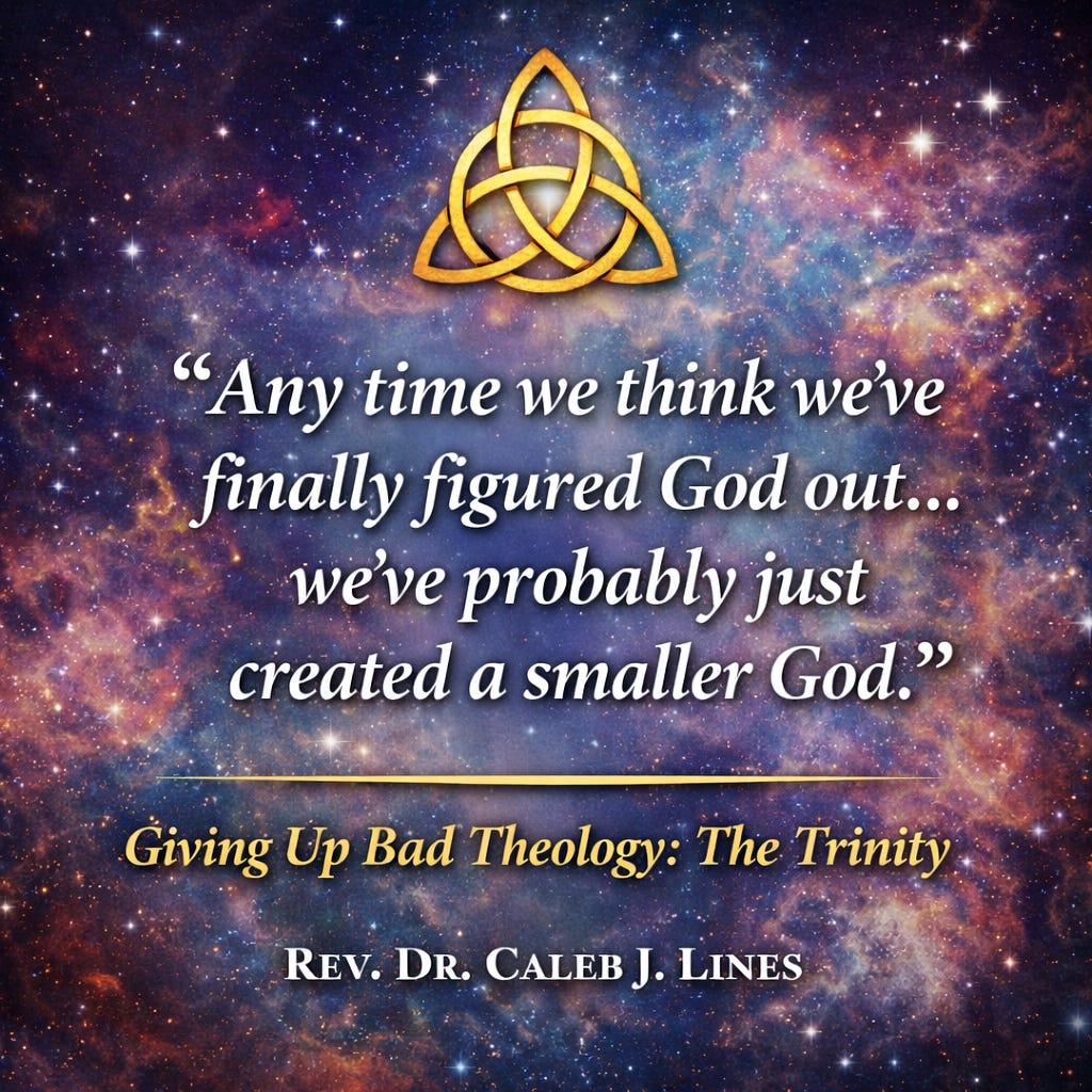 Giving Up Bad Theology: The Trinity