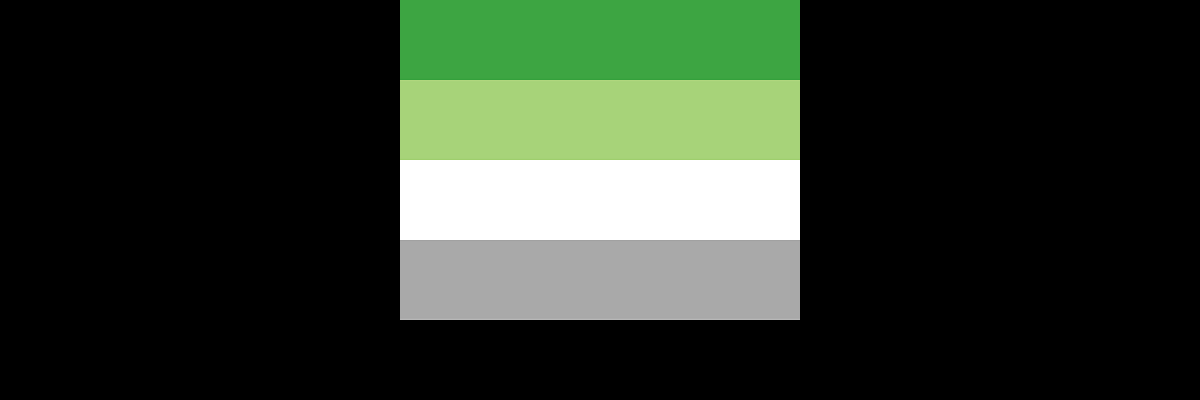 aromantic flag color codes