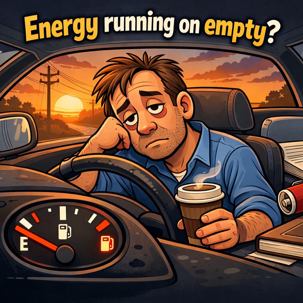 Energy Running on Empty? Here's What's Actually Happening (And How to ...
