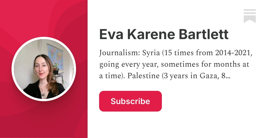 Eva Karene Bartlett | Substack