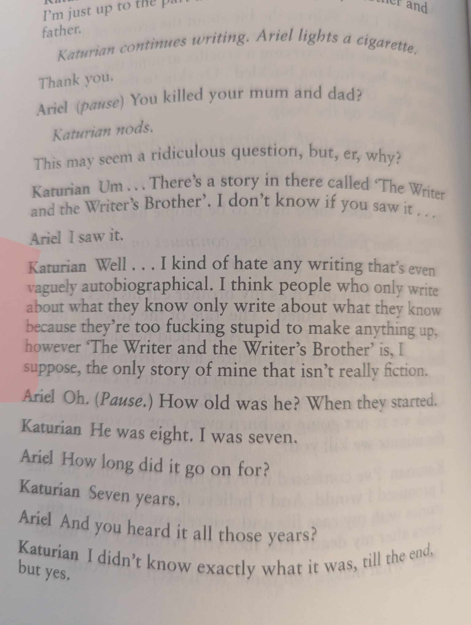 STOP Writing Autofiction, It's ALWAYS Terrible