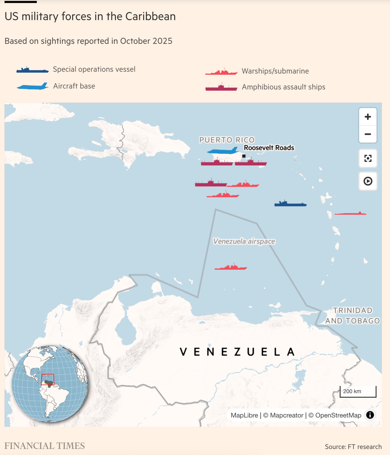 The continuing attacks in the Caribbean