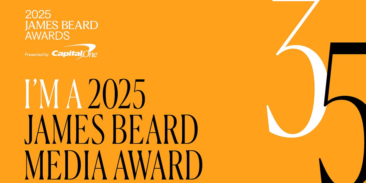 james beard categories