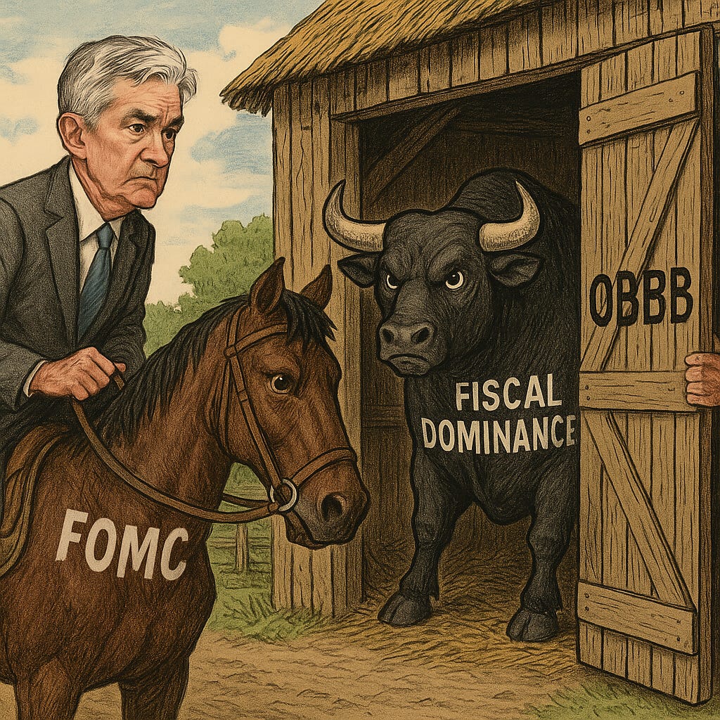 Drifting Toward Fiscal Dominance - by David Beckworth