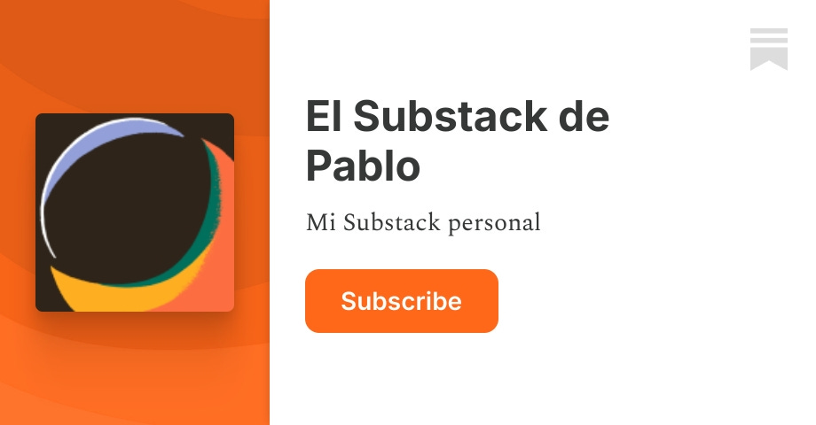 El Substack de Pablo | Pablo Molero | Substack