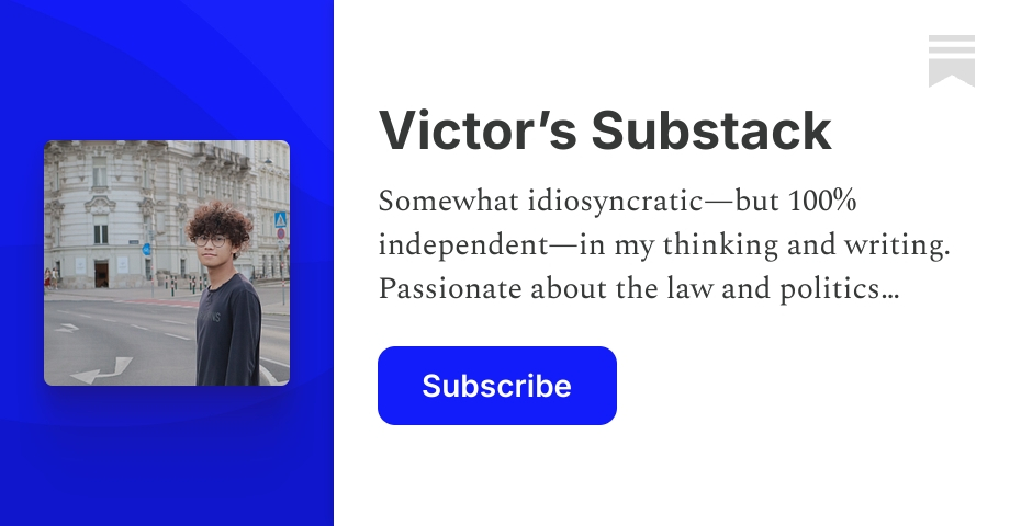 Victor’s Substack | Substack