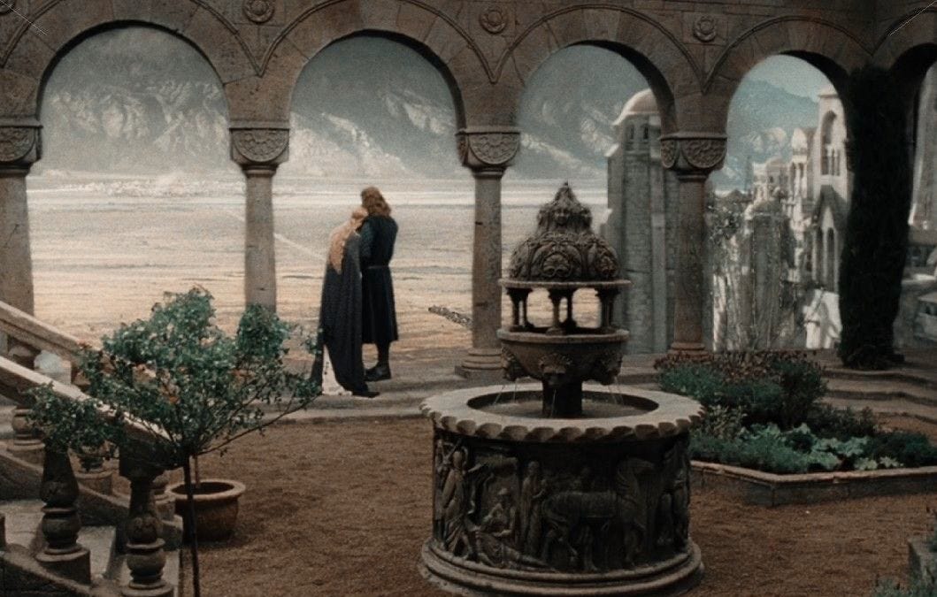 does aragorn marry eowyn