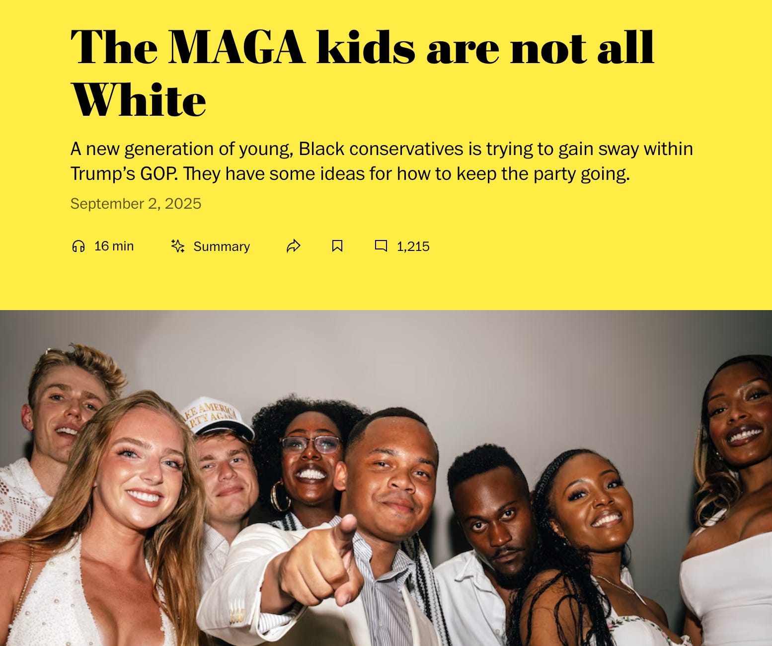 These Black Gen Z'ers are leading DEI efforts for the MAGA Movement