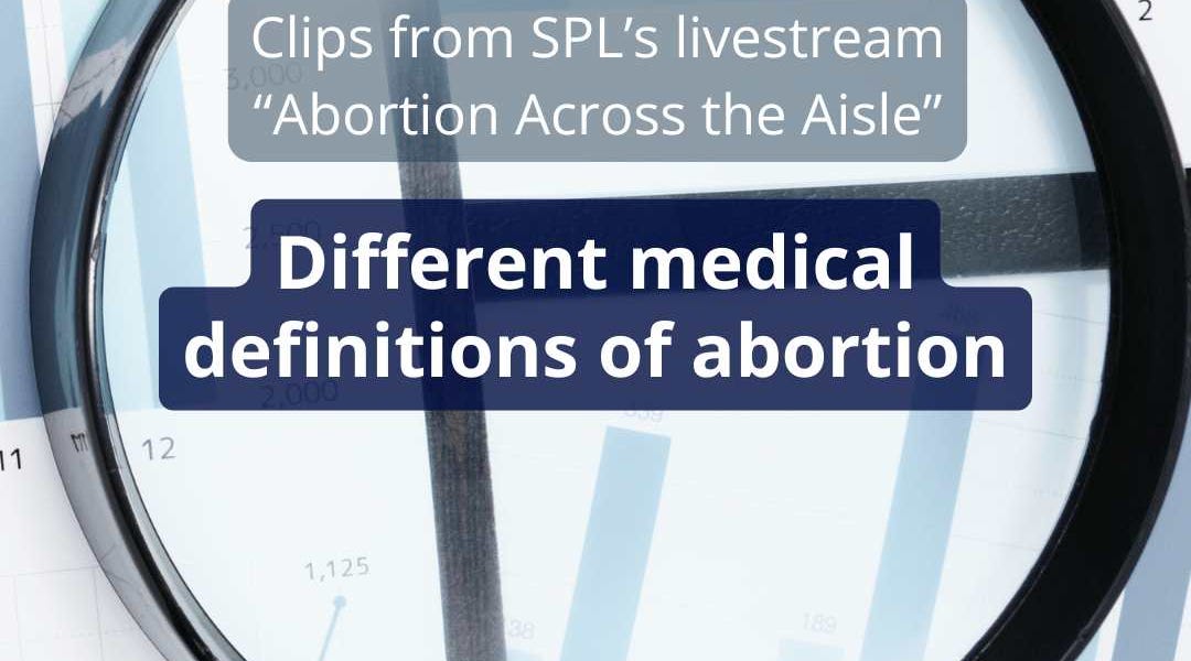 Different medical definitions of abortion