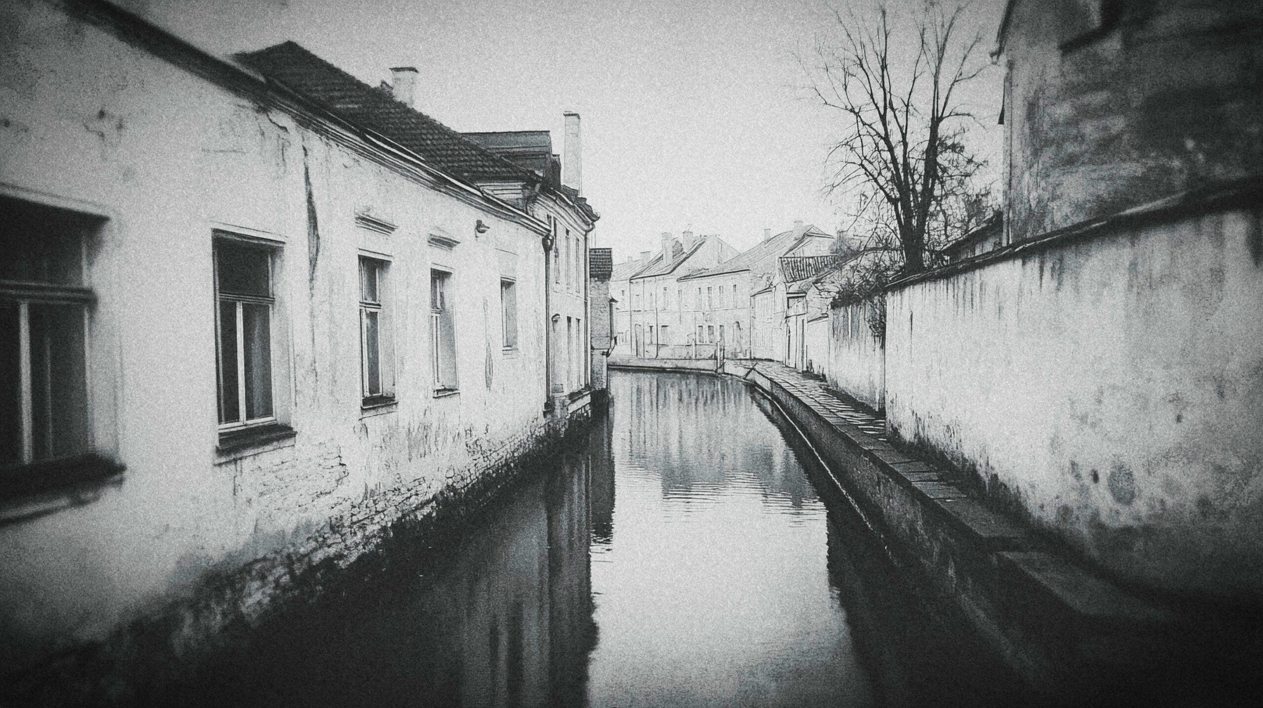 The Lost Canals of Vilnius - by Kazys Varnelis