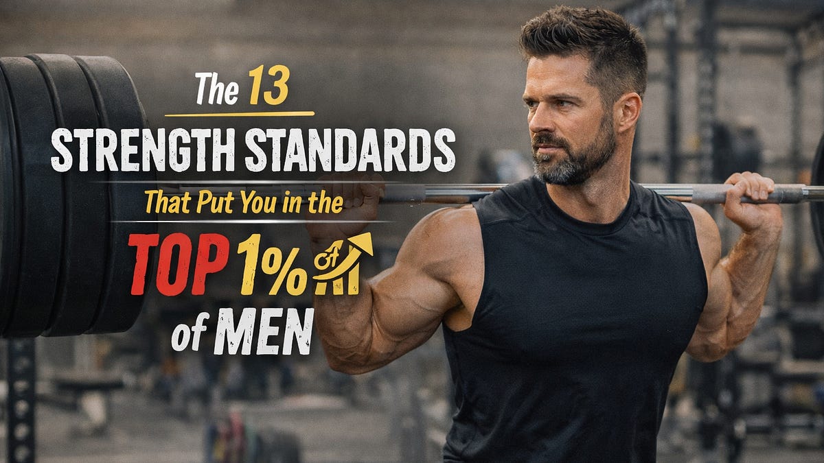 The 13 Strength Standards That Put You in the Top 1% of Men