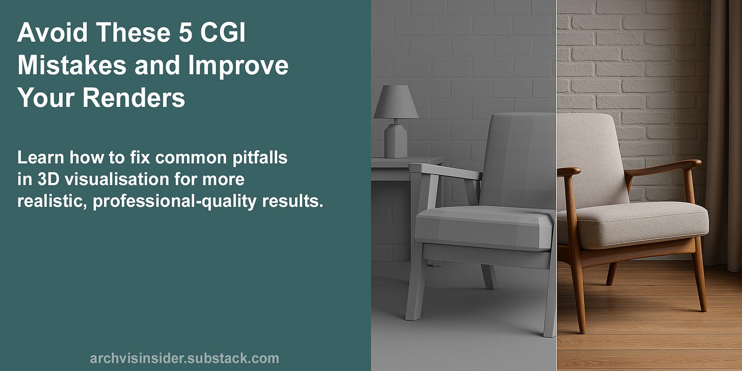 Avoid These 5 CGI Mistakes and Improve Your Renders