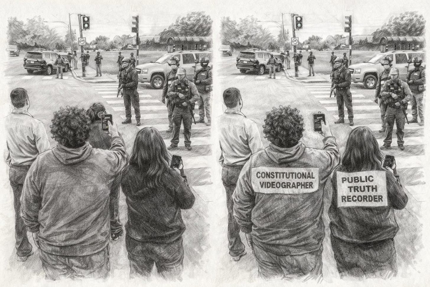 Empowering Lawful Citizen Witnesses During Federal Enforcement Activities